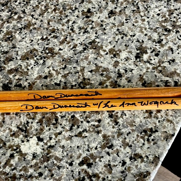 cannon | Other | Pair Of Original Autographed Drumsticks From Leann ...